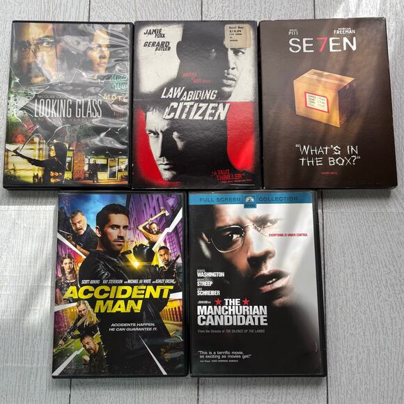None and/or Unknown | Media | Action Thriller Dvd Lot Movie Night ...